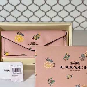 Coach | Bags | Coach Dandelion Envelope Wallet Crossbody Gift Set ...